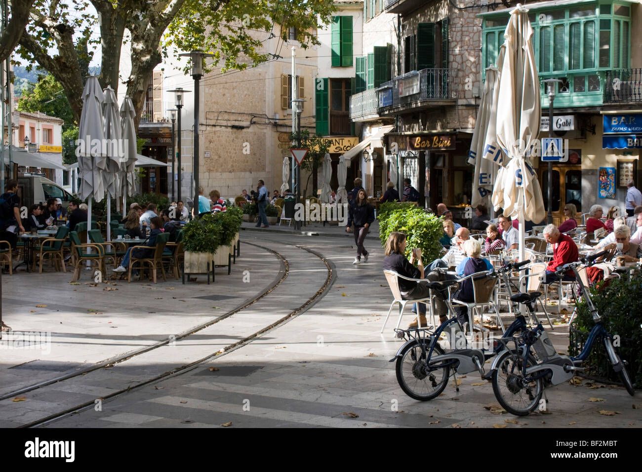 soller Sóller town majorca mallorca spain Balearic Islands Stock Photo ...