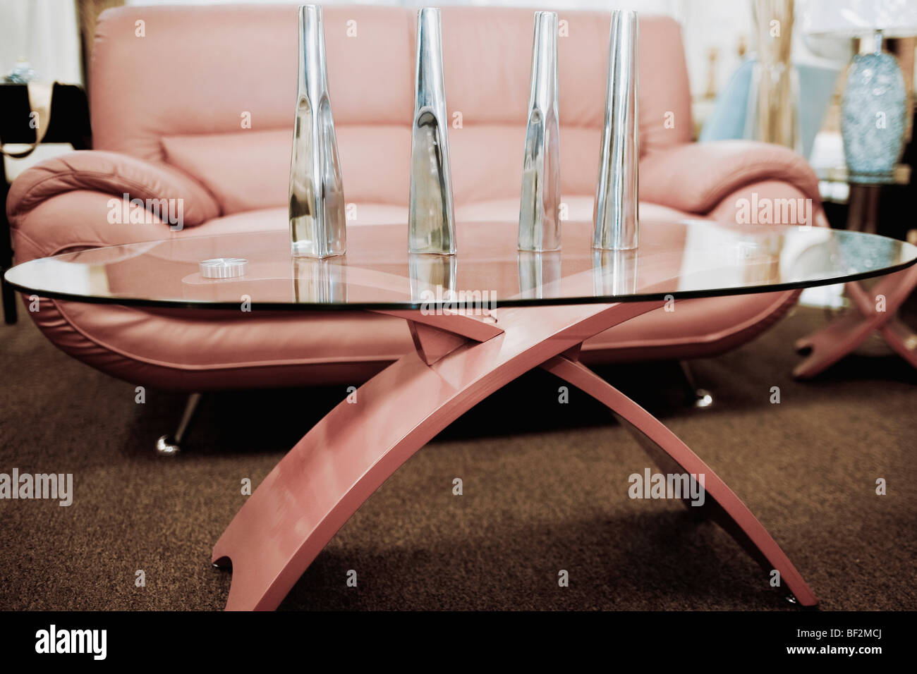 Showpieces on a table Stock Photo - Alamy