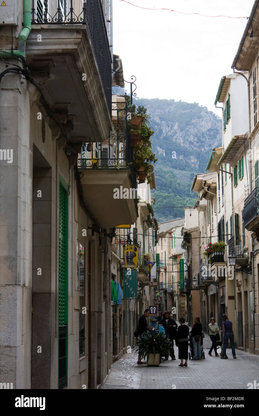 soller Sóller town majorca mallorca spain Balearic Islands Stock Photo ...