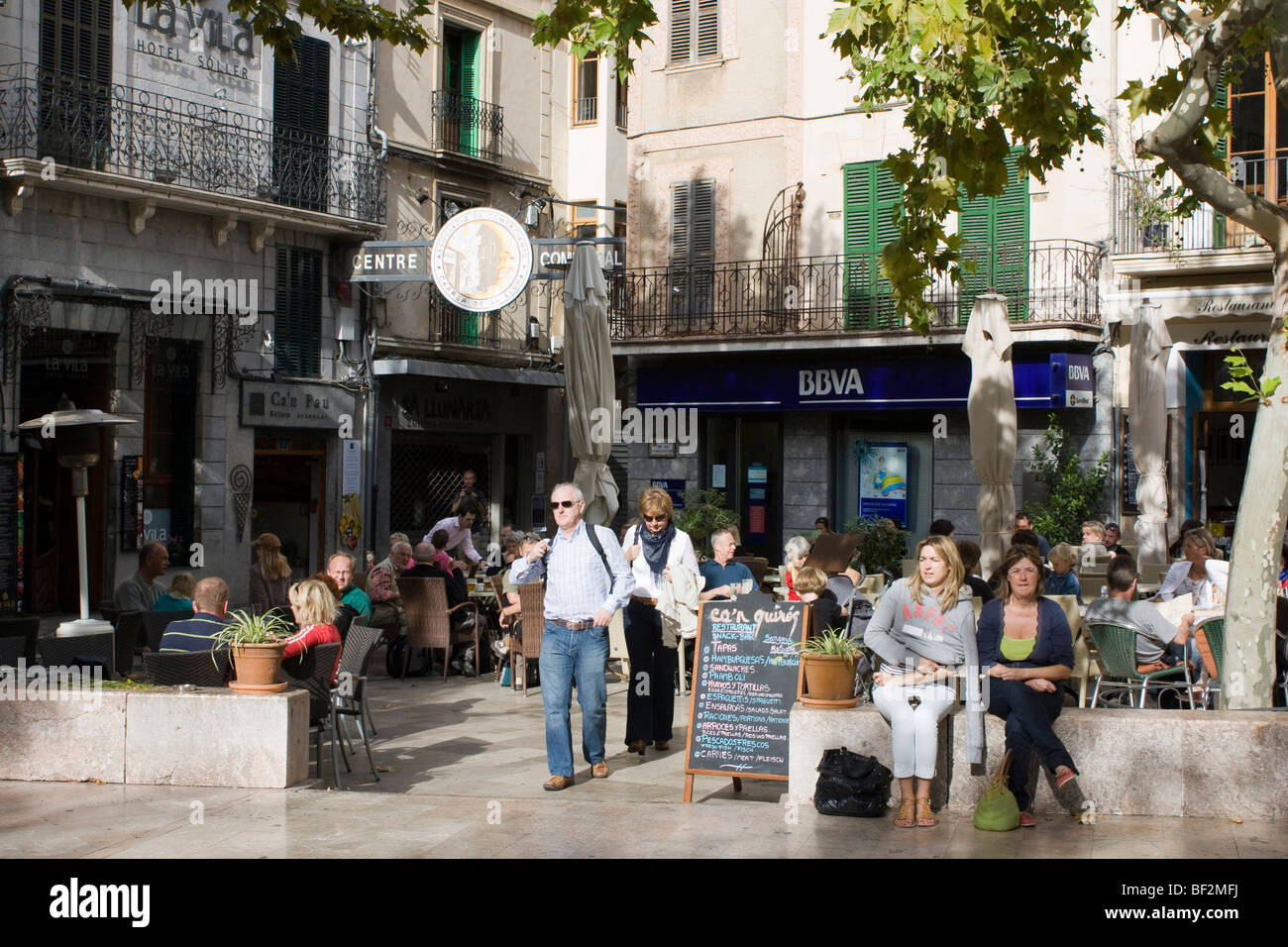 soller Sóller town majorca mallorca spain Balearic Islands Stock Photo ...