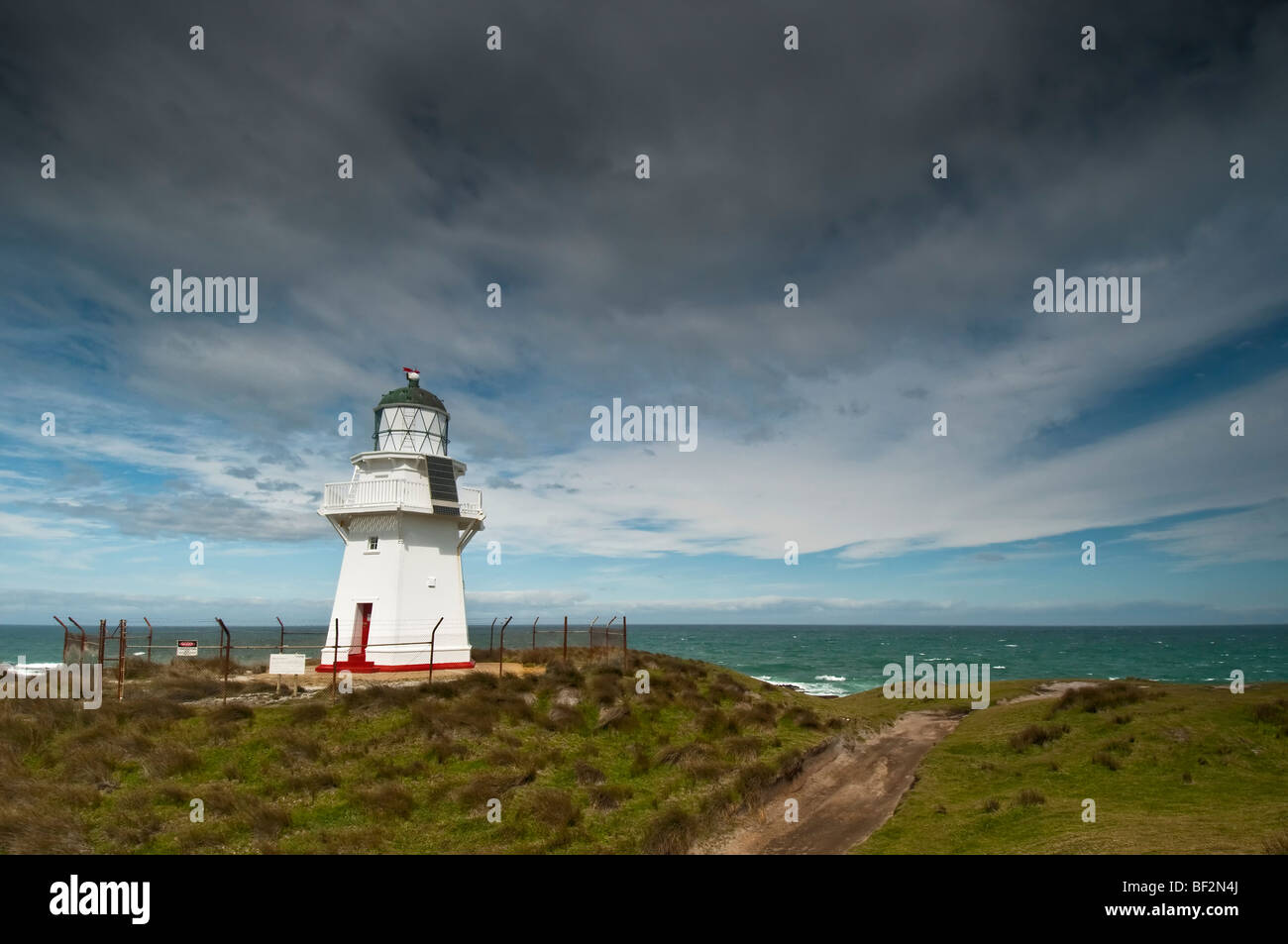 Waipapa Point Light House, New Zealand Stock Photo - Alamy