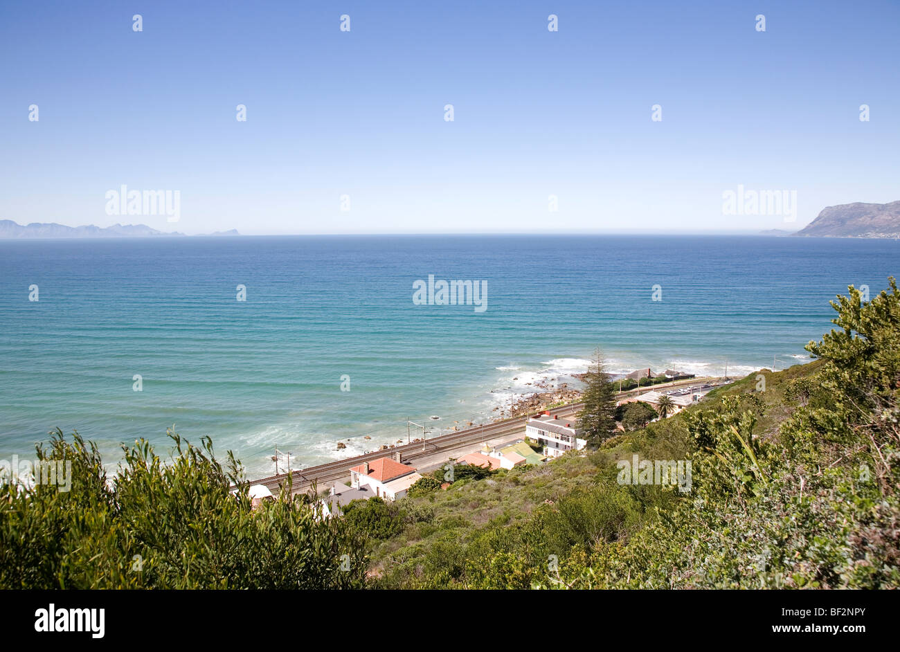 View of cape point and false bay hi-res stock photography and images ...