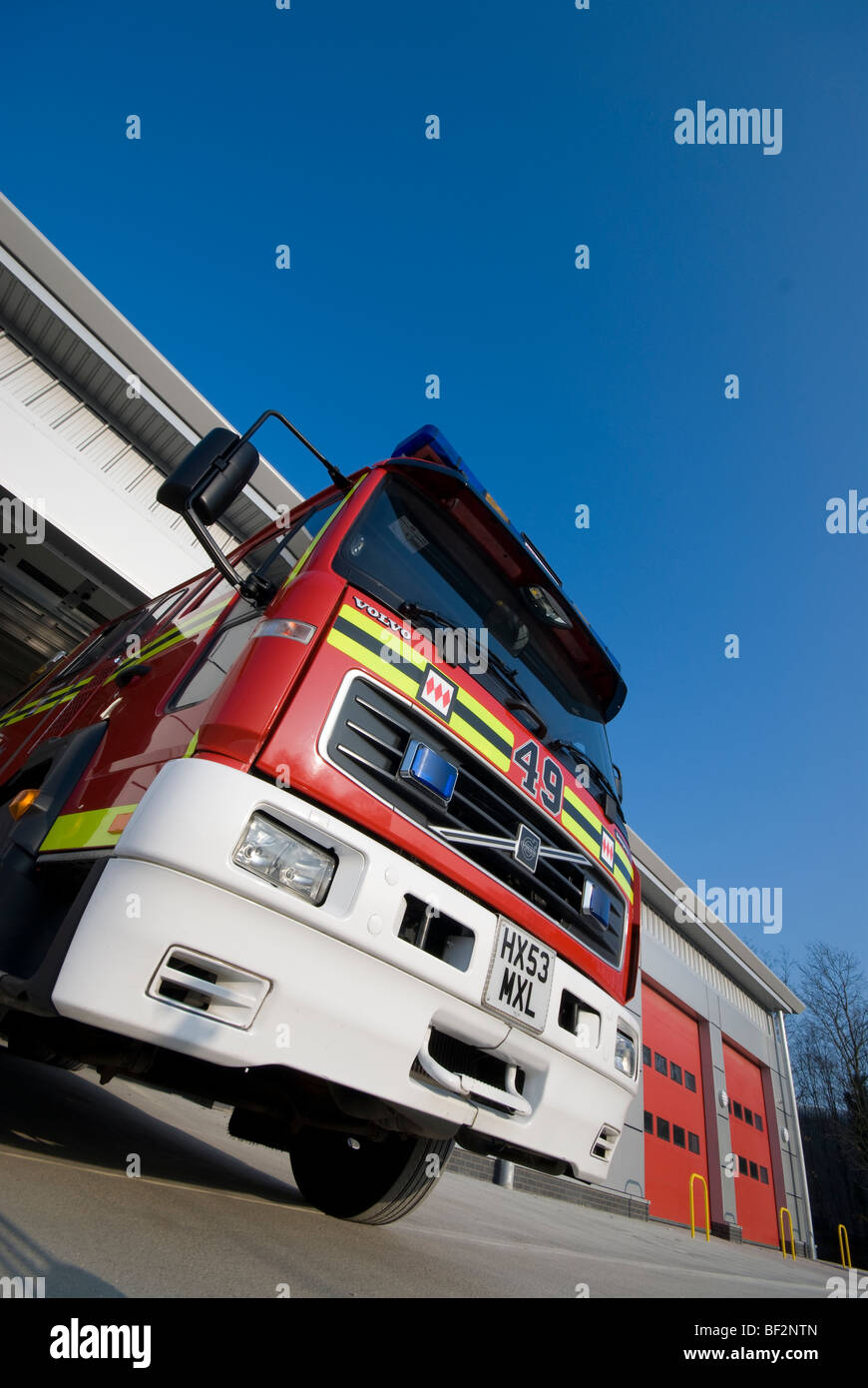Fire engine at station hi-res stock photography and images - Alamy