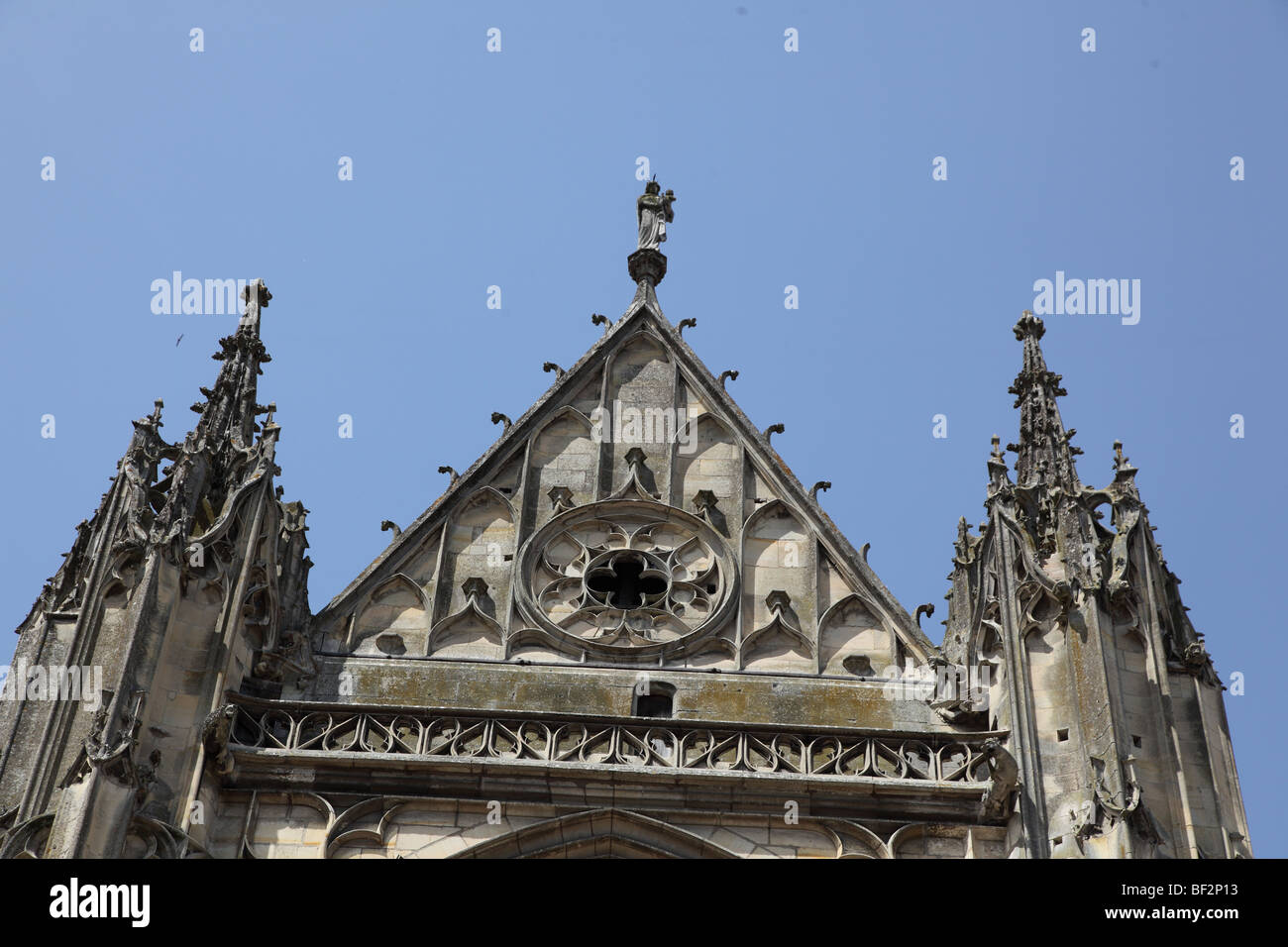 France Sens Cathedral Stock Photo - Alamy