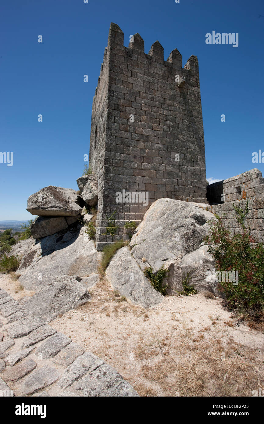 Portugal, Sortelha Fortress, Castelo de Sortelha Stock Photo - Alamy