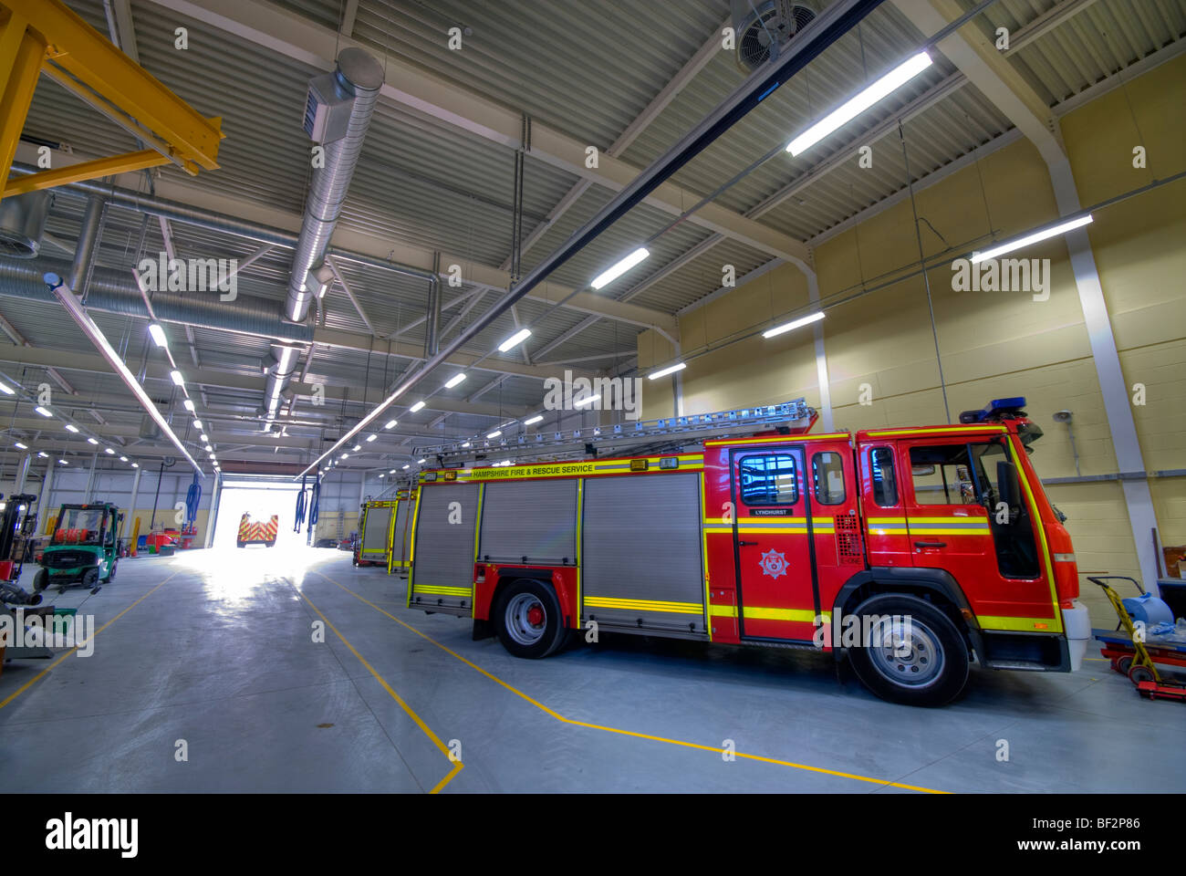 Firefighter Fire Station Inside