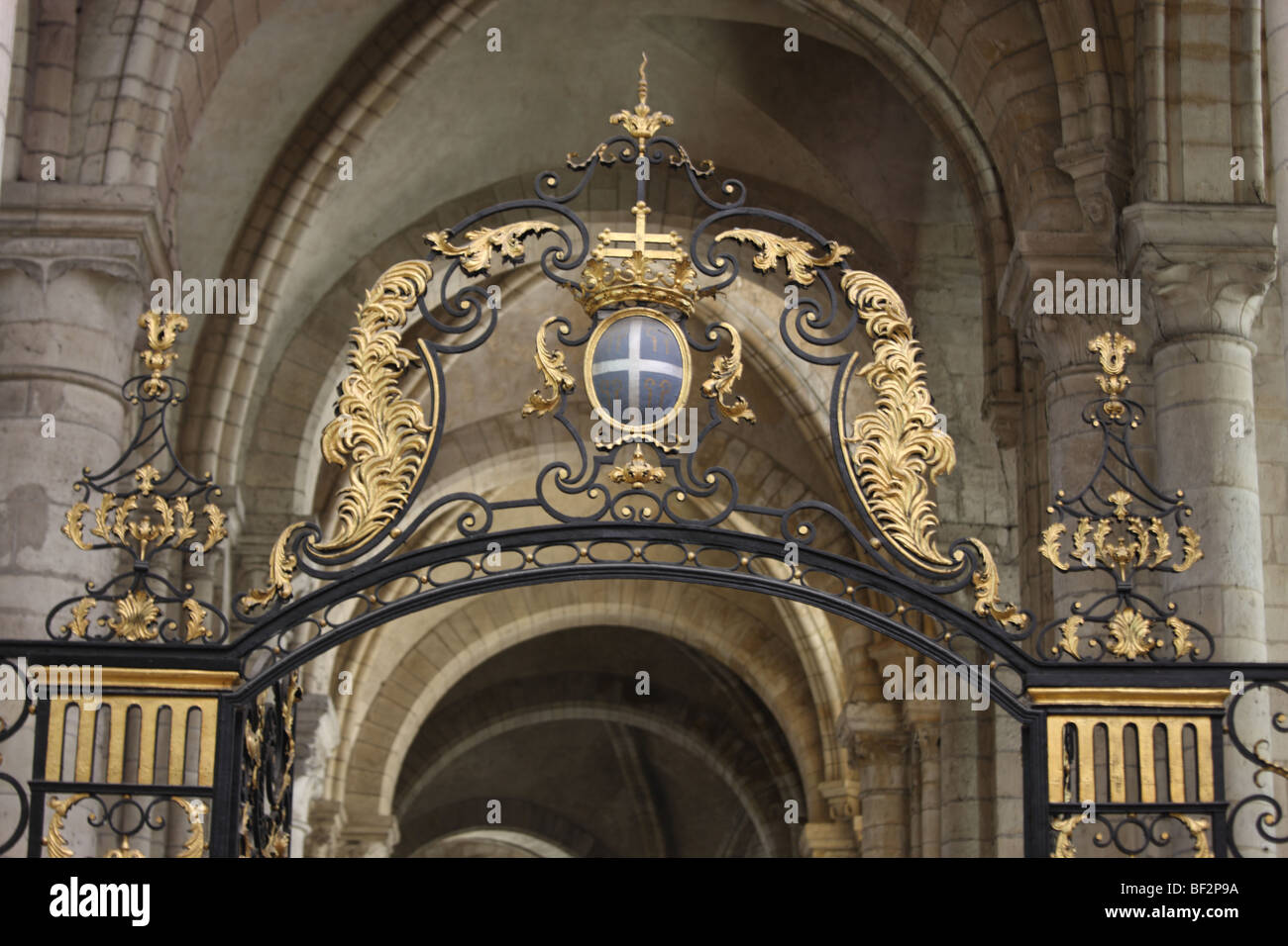 France Sens Cathedral Stock Photo - Alamy