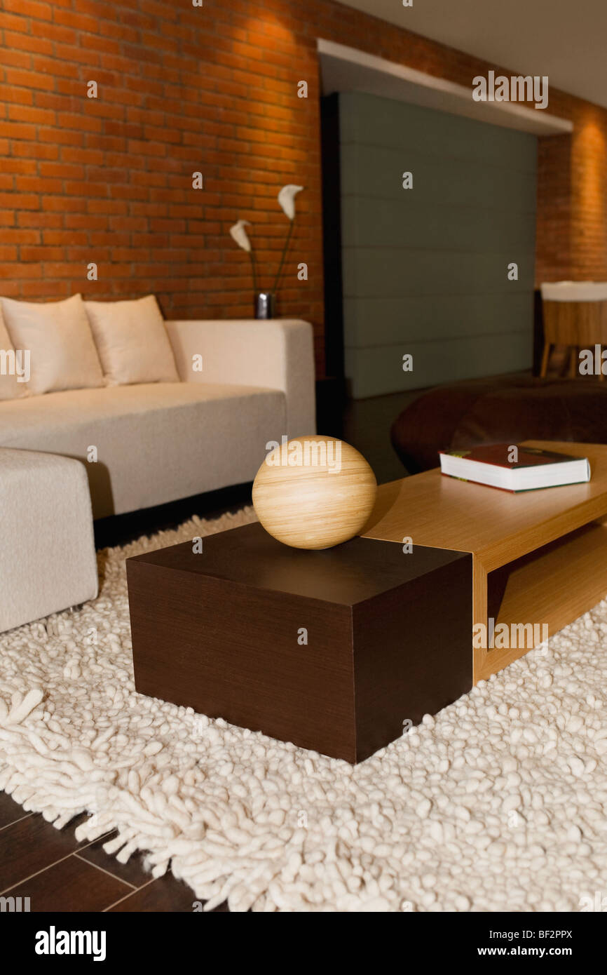 Interiors of a living room Stock Photo - Alamy