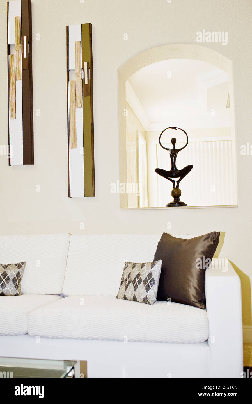 Interiors of a living room Stock Photo - Alamy