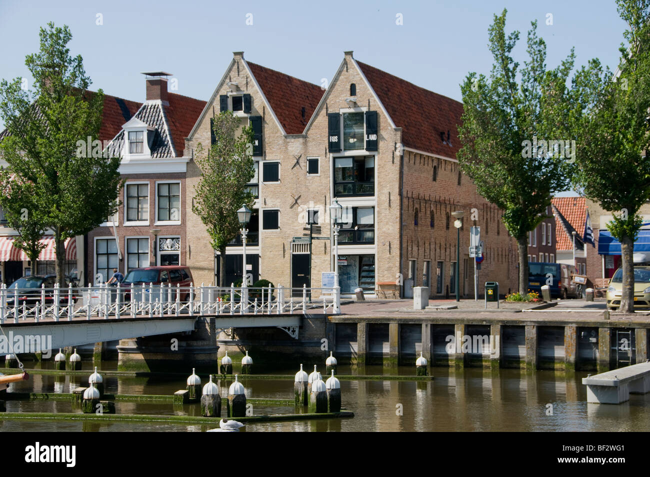 Harlingen Historic Town Port Friesland Netherlands Stock Photo - Alamy