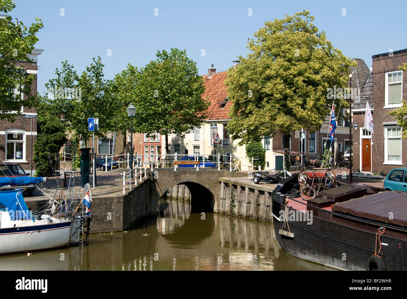 Harlingen Historic Town Port Friesland Netherlands Stock Photo - Alamy