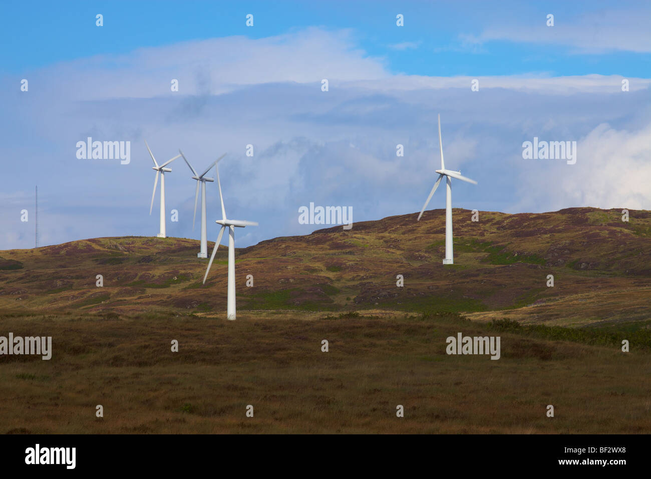 Artfield Fell Wind Farm, Dumfries & Galloway, Scotland Stock Photo - Alamy