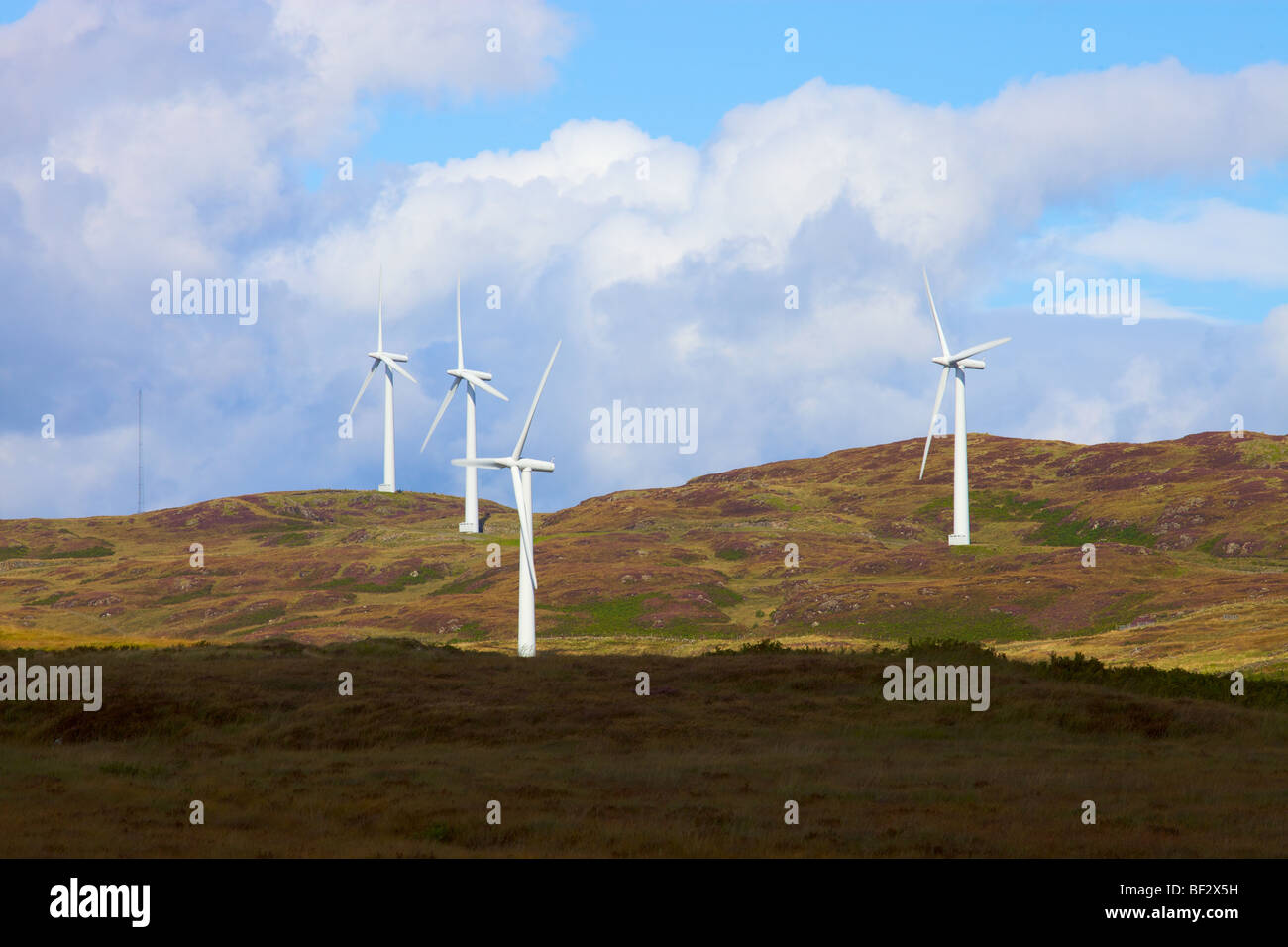 Artfield Fell Wind Farm, Dumfries & Galloway, Scotland Stock Photo - Alamy