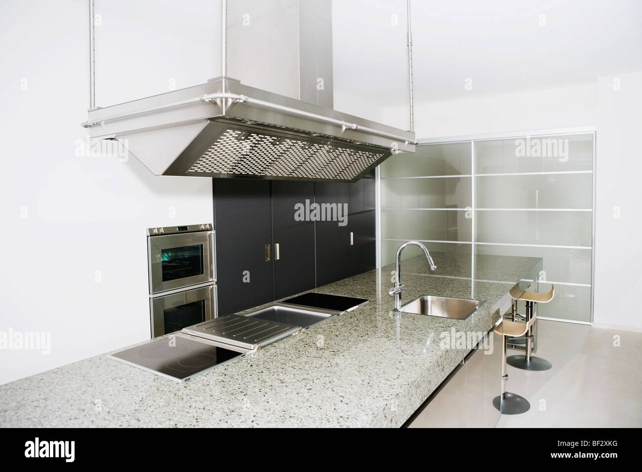Interiors of a kitchen Stock Photo - Alamy