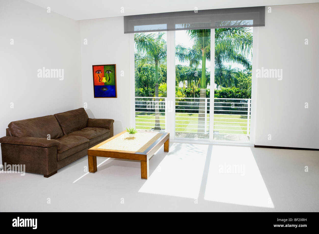 Interiors of a living room Stock Photo - Alamy