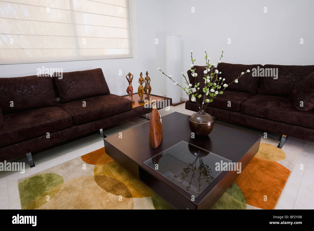 Interiors of a living room Stock Photo - Alamy