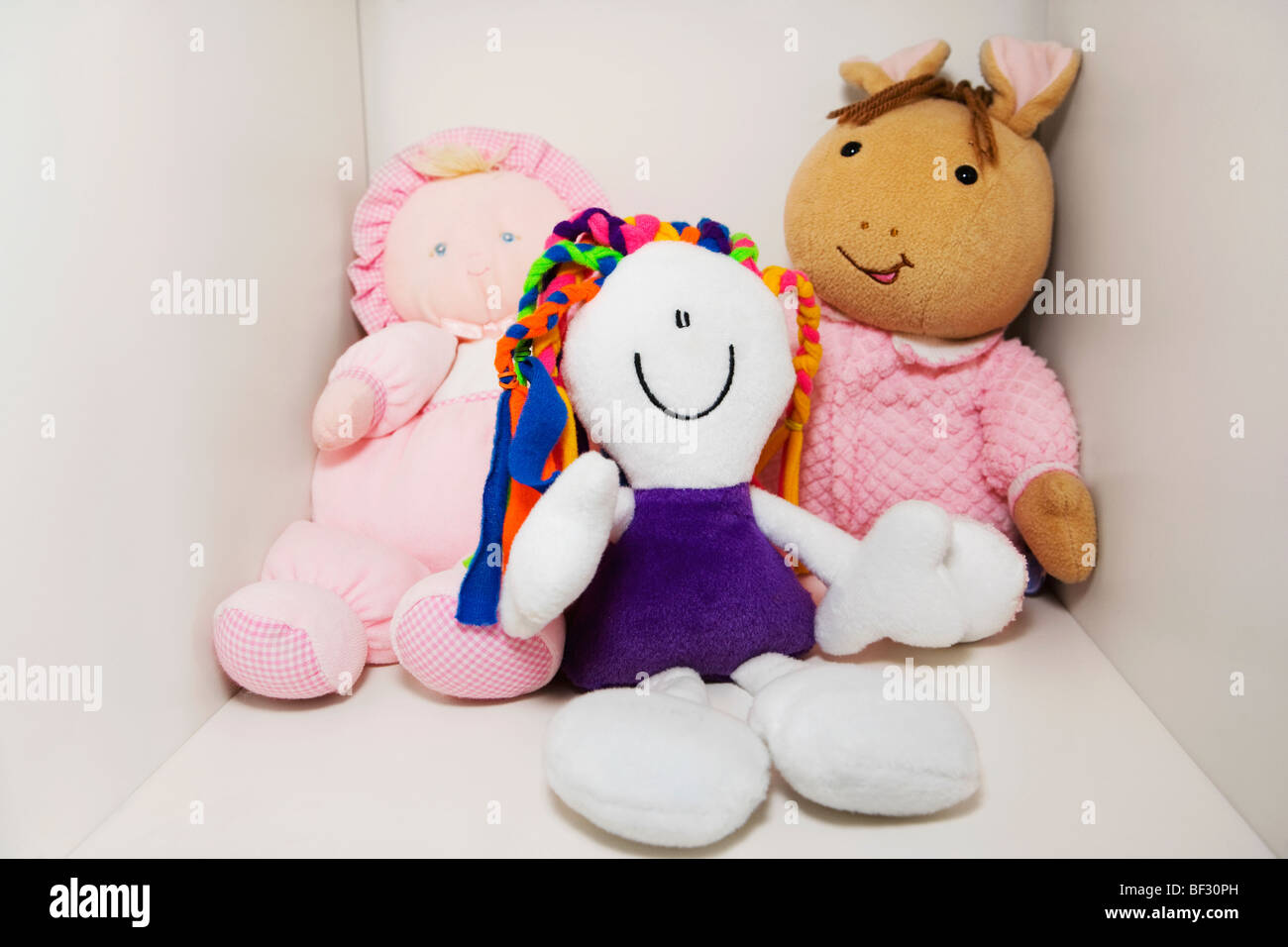 Three toys shelf hi-res stock photography and images - Alamy