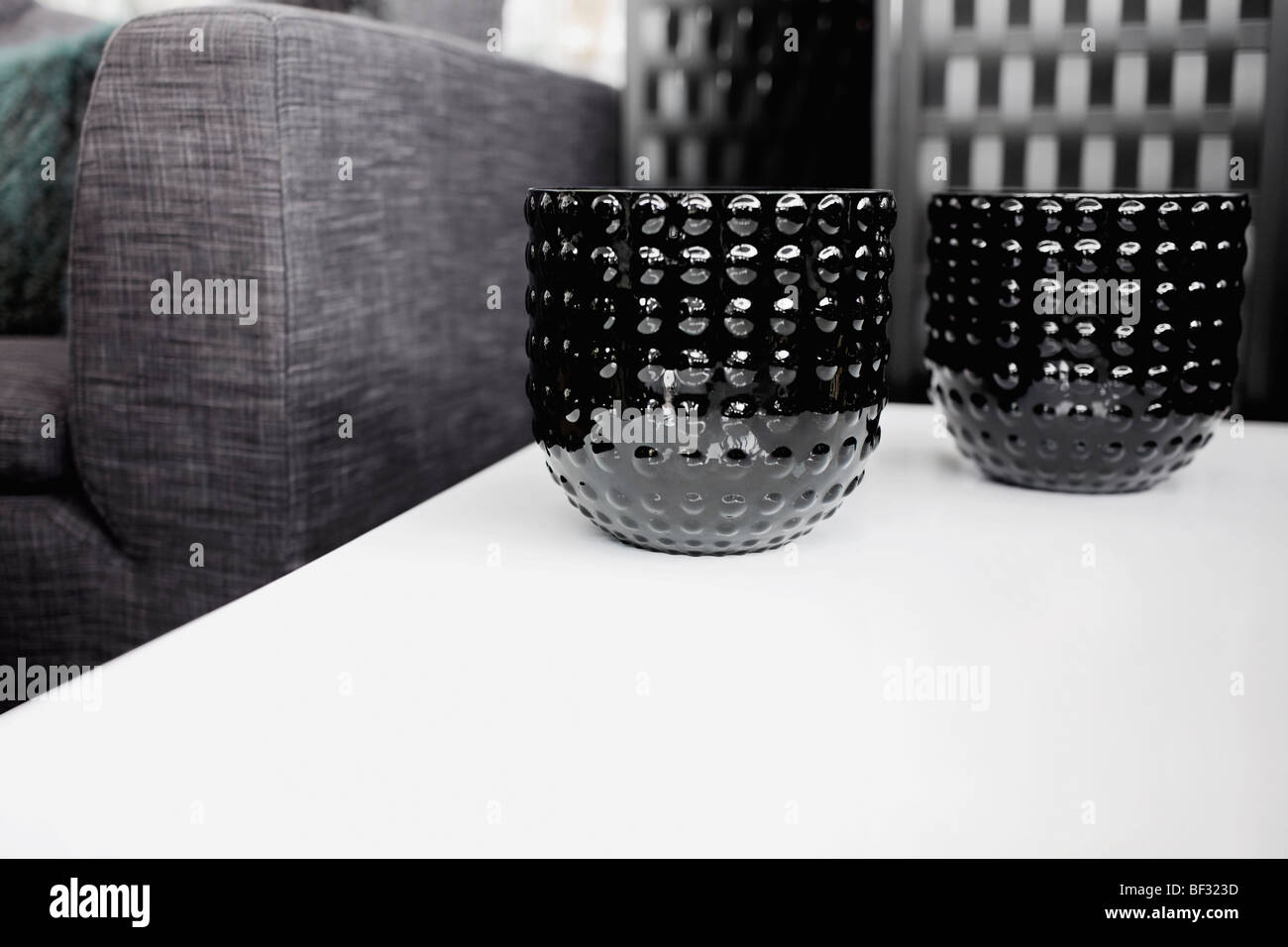 Showpieces on a table Stock Photo - Alamy