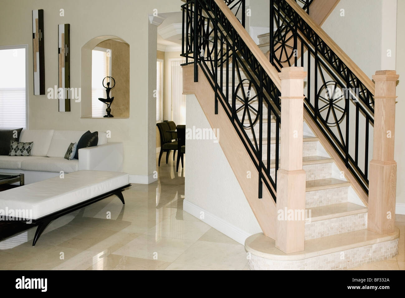 Interiors of a house Stock Photo - Alamy