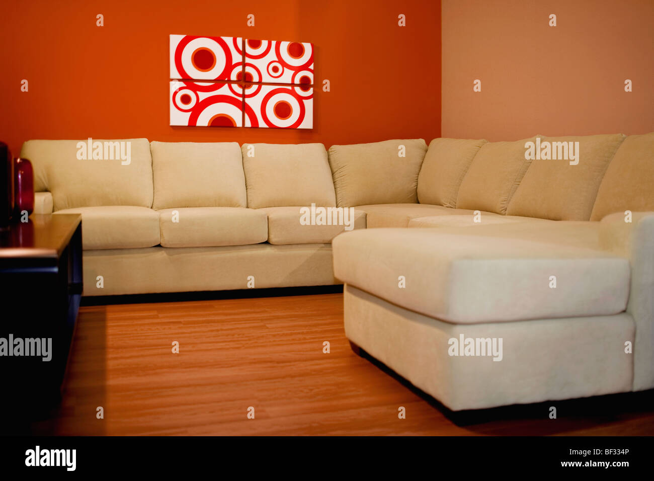 Interiors of a living room Stock Photo - Alamy