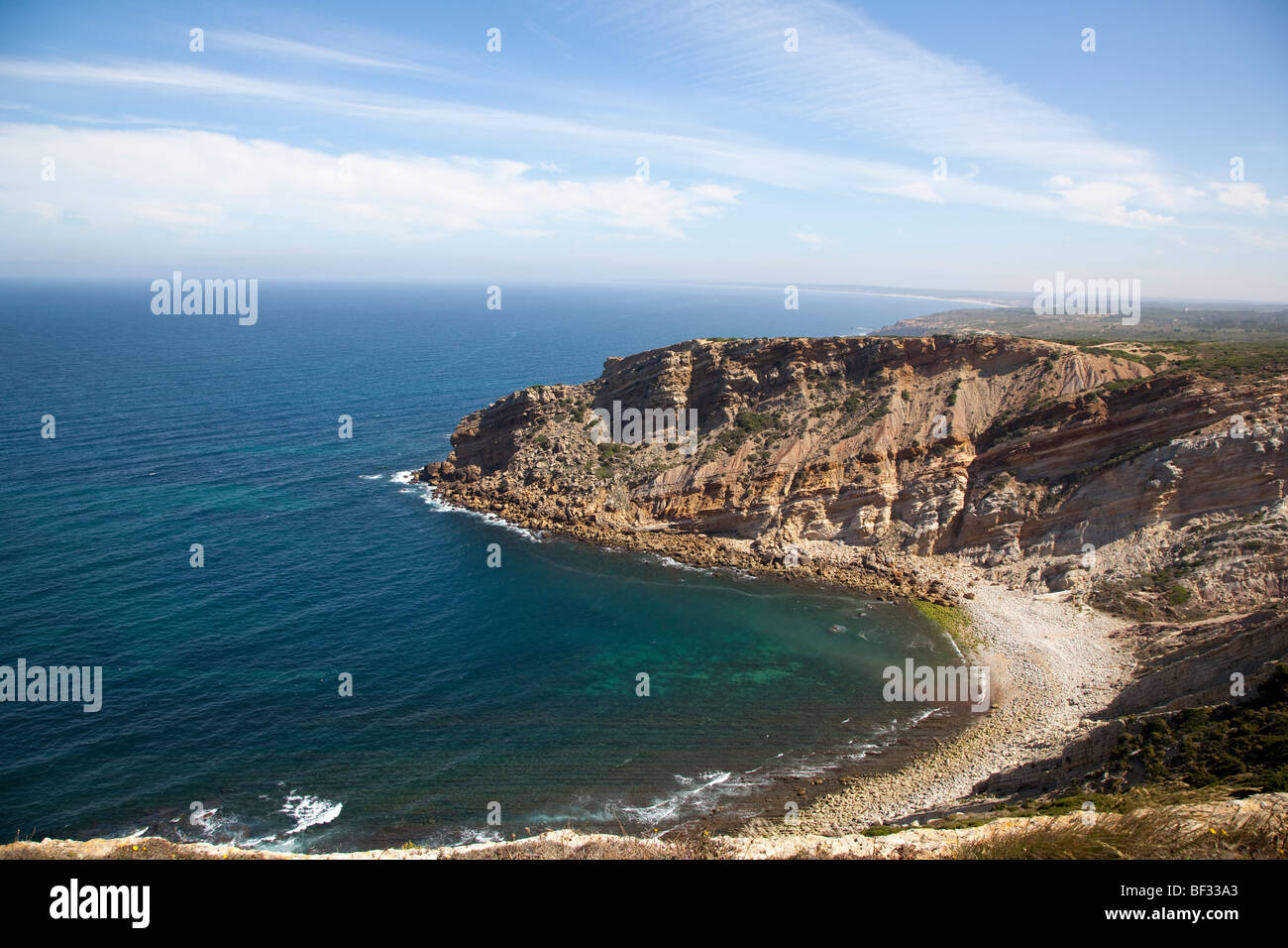 Portugal Cape Espichel Stock Photo - Alamy