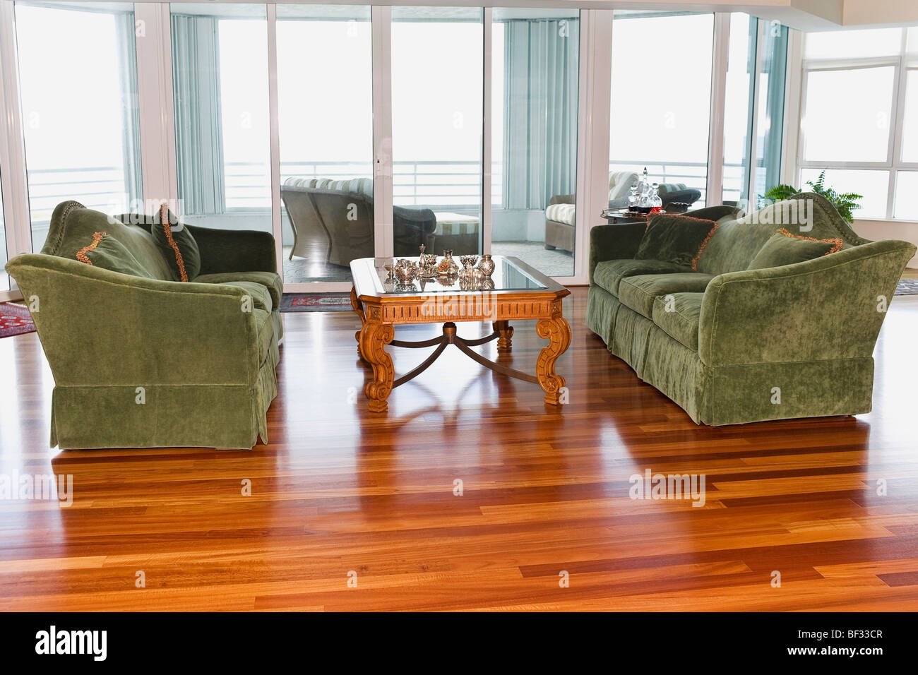 Interiors of a living room Stock Photo - Alamy