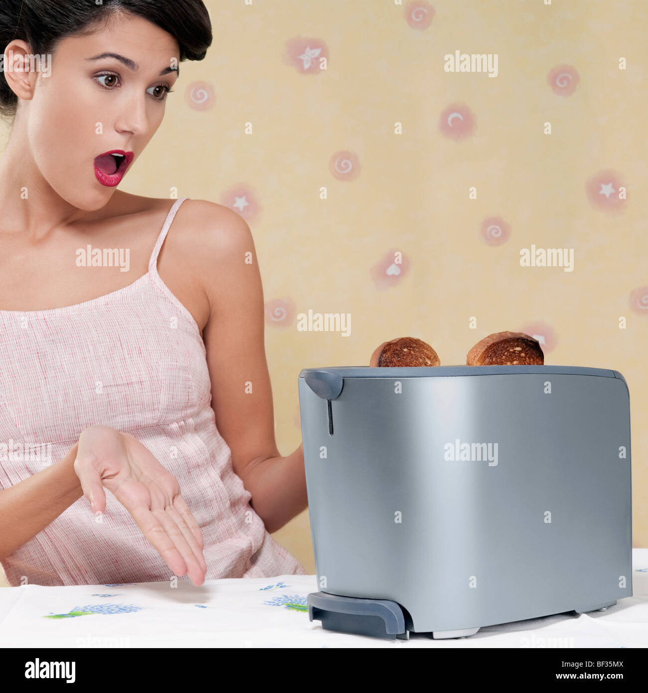 Burnt toast person hi-res stock photography and images - Alamy