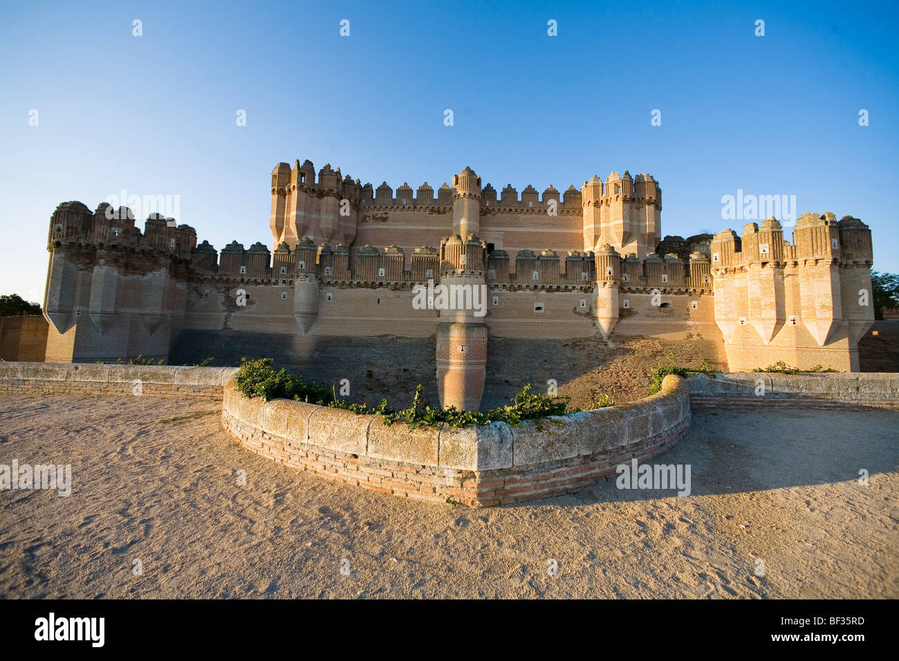 Spain, Segovia Province, Castillo de Coca (Coca Castle Stock Photo - Alamy