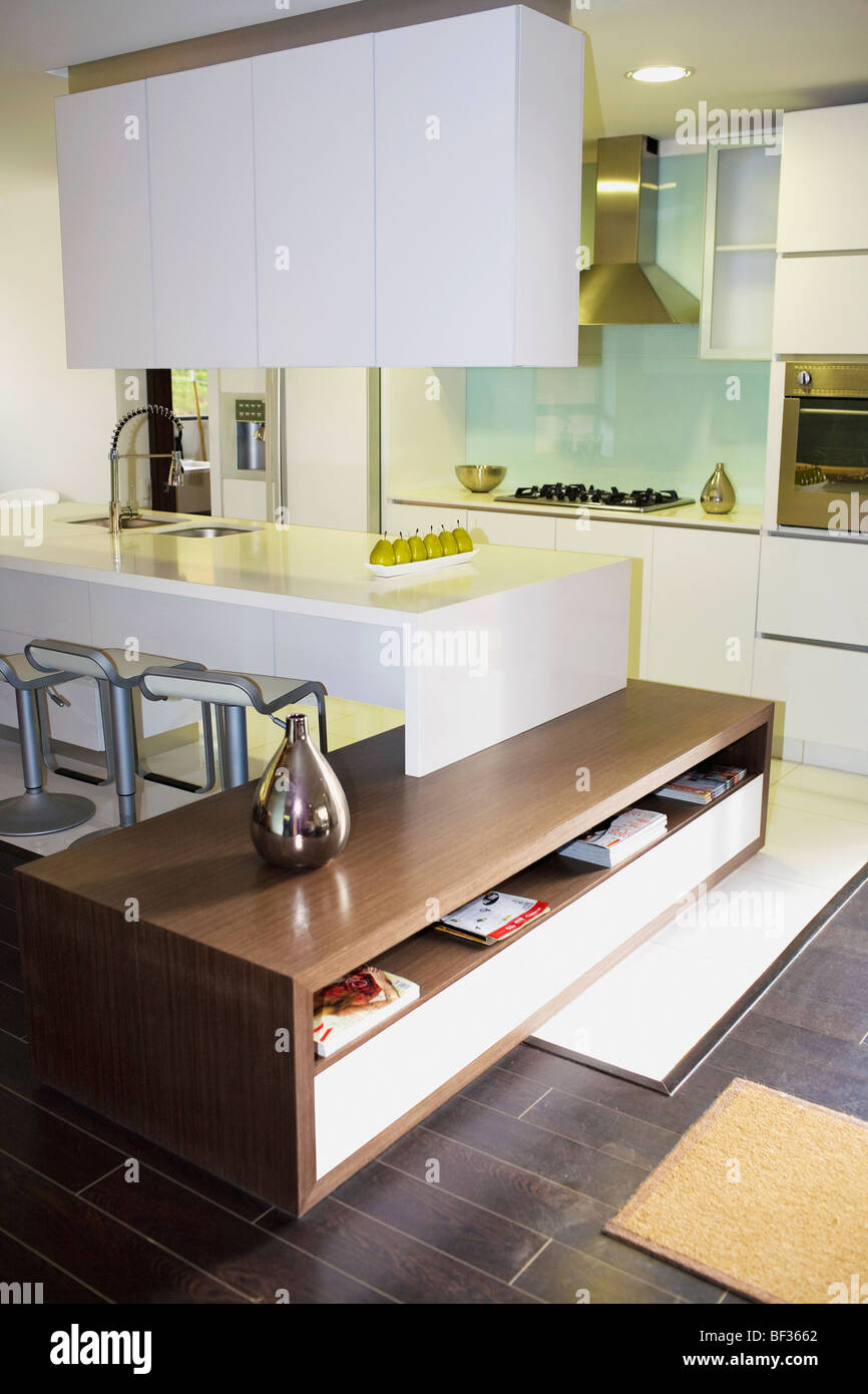 Interiors of a kitchen Stock Photo - Alamy