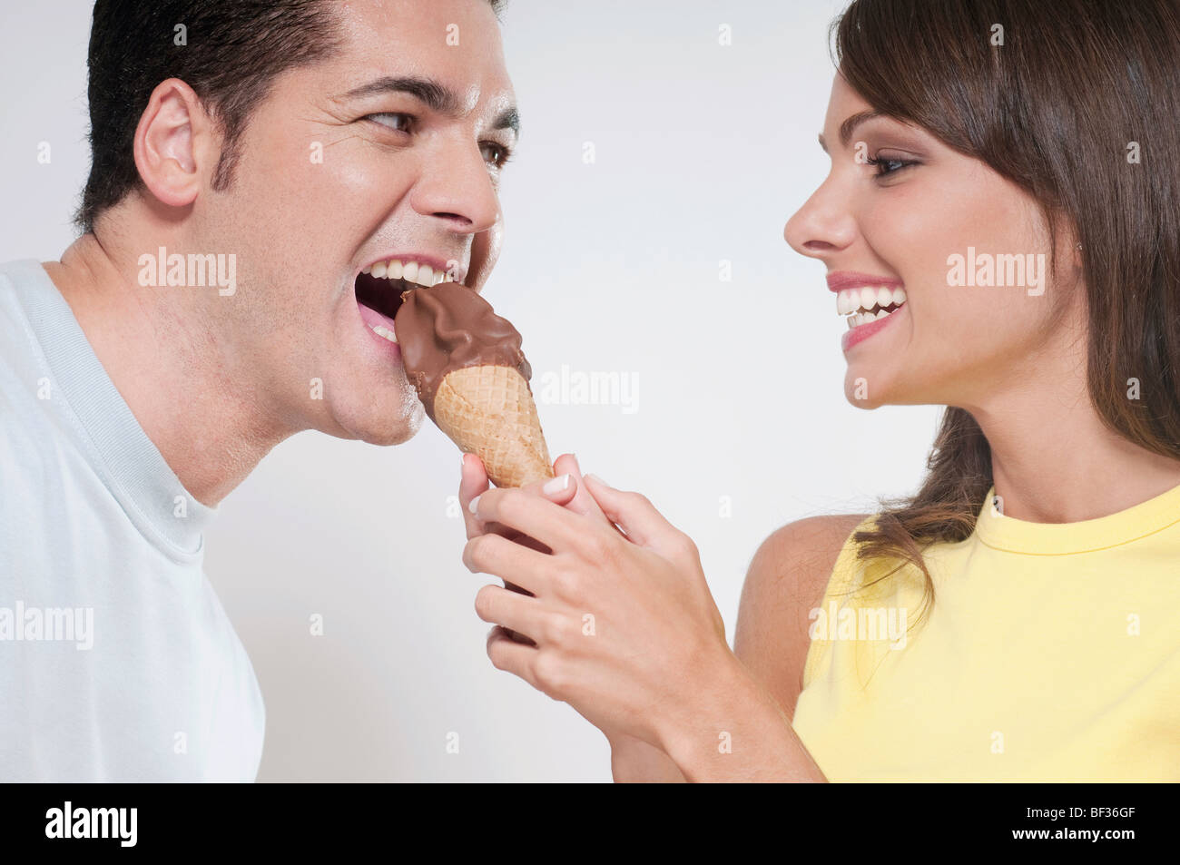 Dessert ice cream on Cut Out Stock Images & Pictures - Alamy