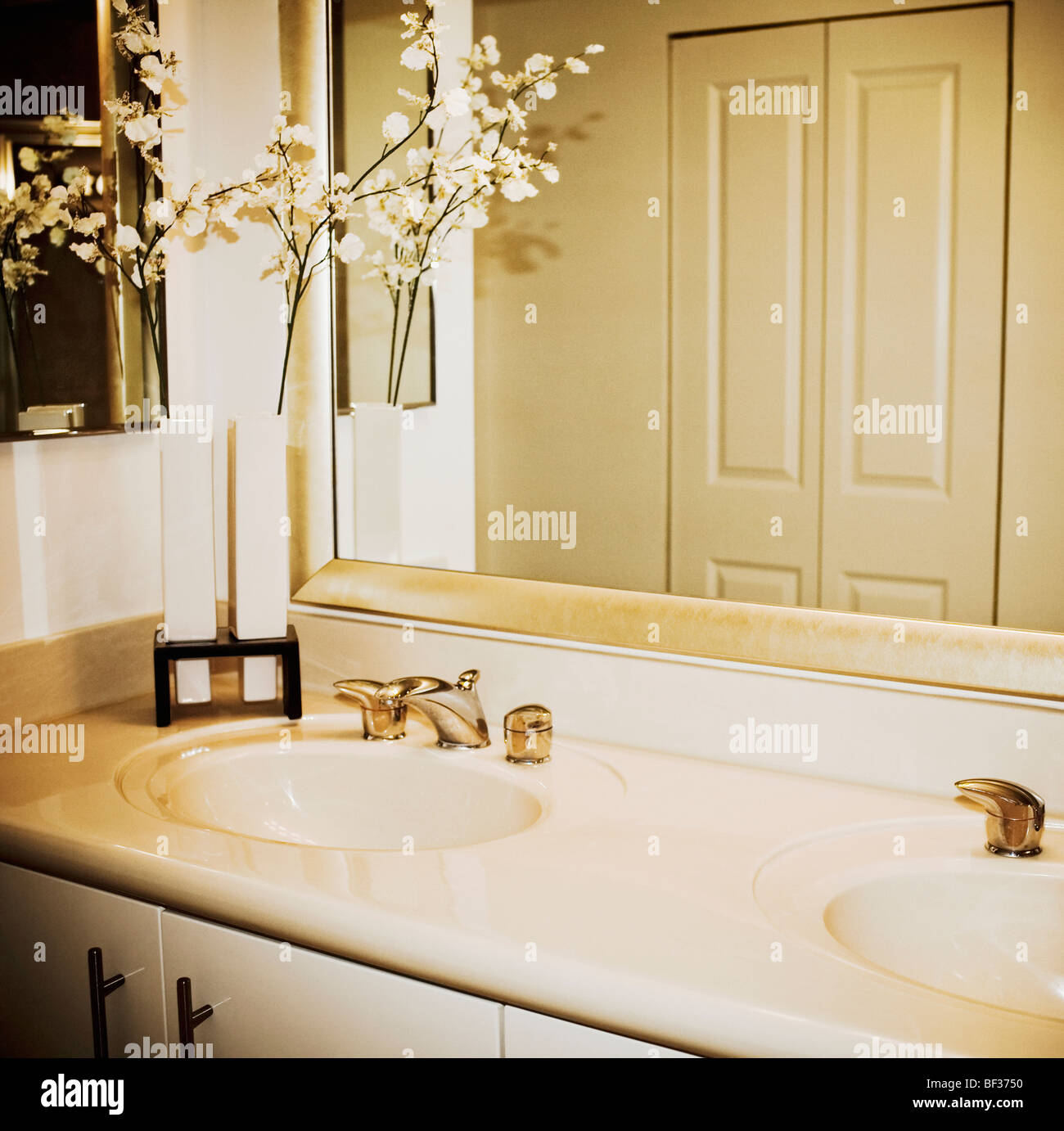 Interiors of a bathroom Stock Photo - Alamy