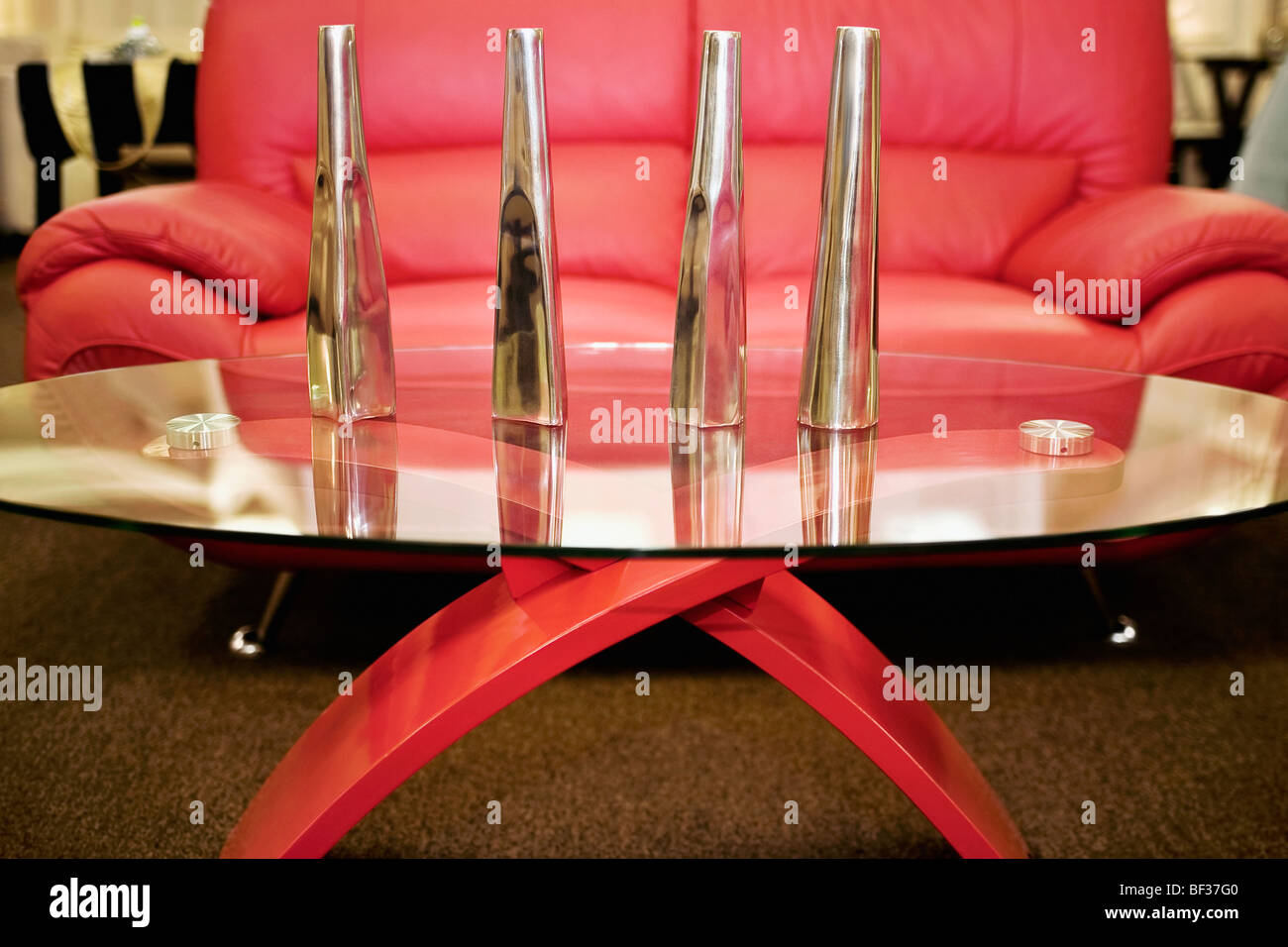 Showpieces on a table Stock Photo - Alamy