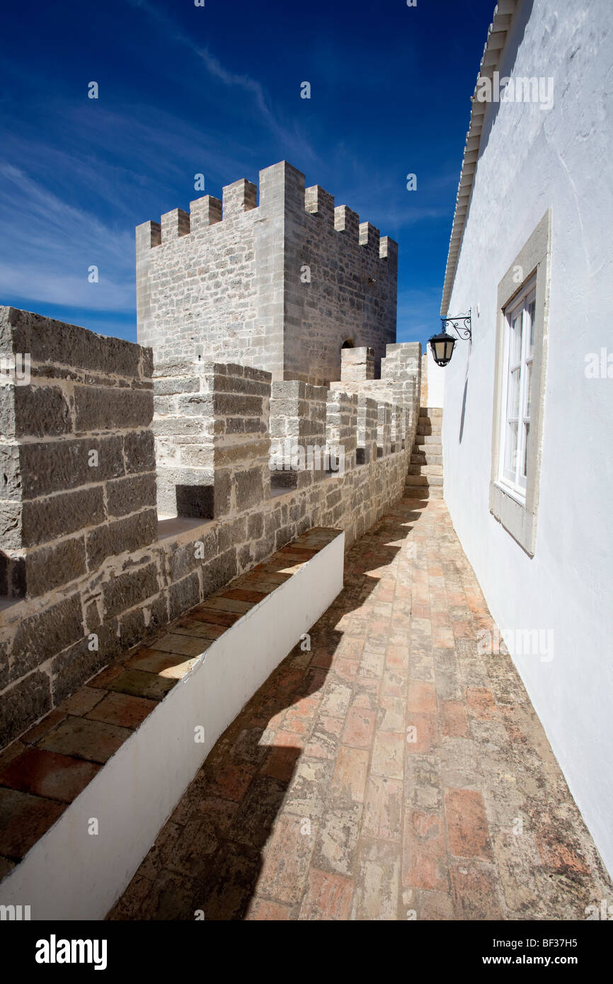 Portugal Loule Castle Stock Photo - Alamy