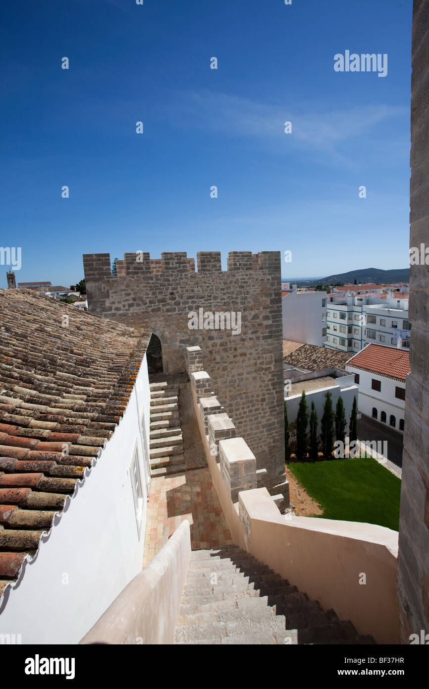 Portugal Loule Castle Stock Photo - Alamy