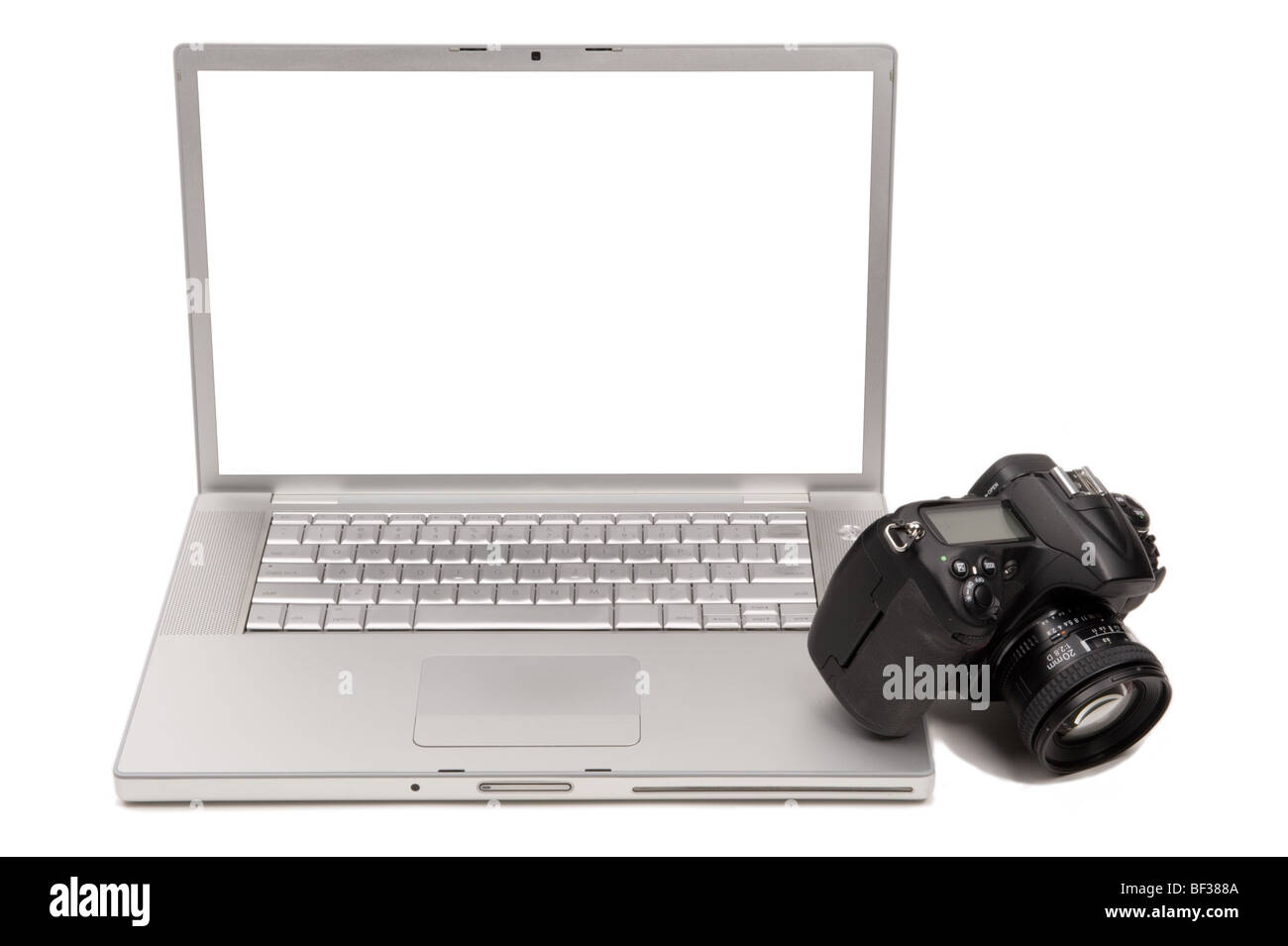 computer and camera Stock Photo - Alamy