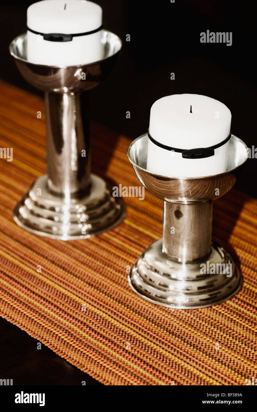 Candlestick holders hi-res stock photography and images - Alamy