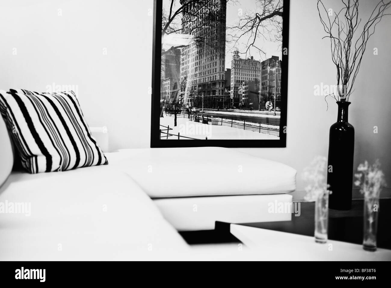 Room decor and photos Black and White Stock Photos & Images - Alamy