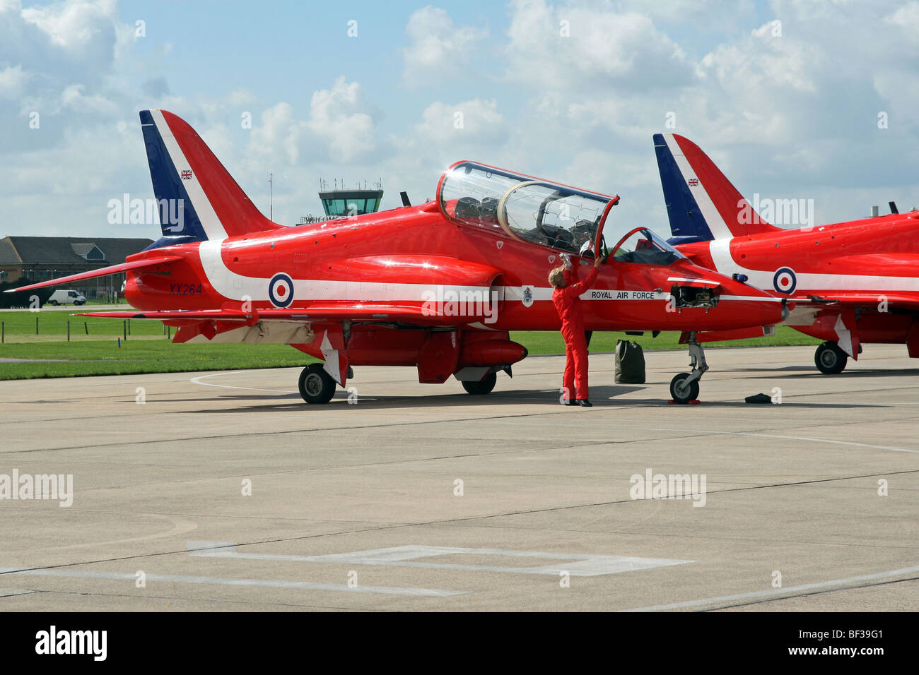 Royal Air Force Aerobatic team, the Red Arrows Stock Photo - Alamy