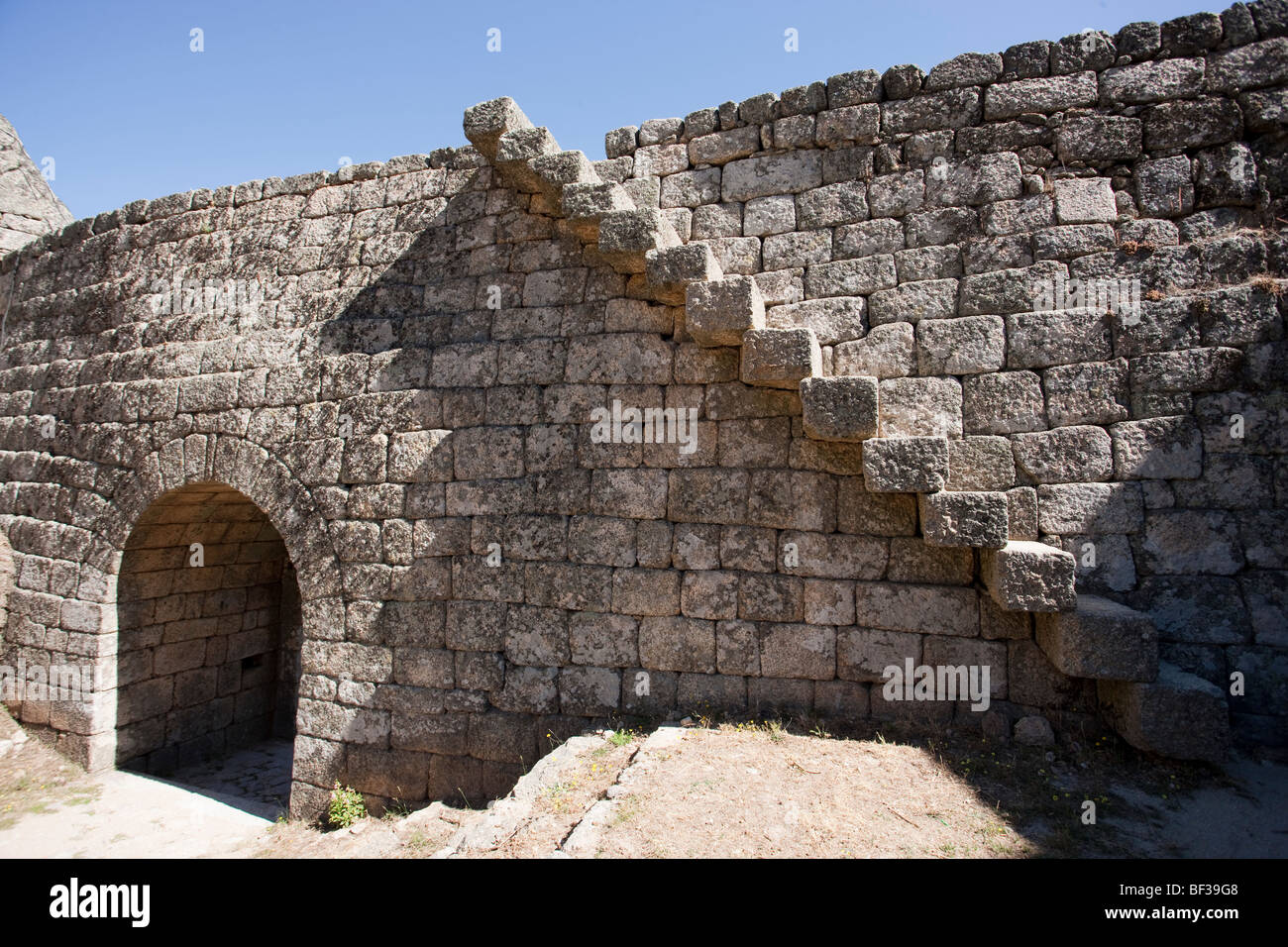 Portugal, Monsanto, Castle, ruins of Medieval fortification and castle ...