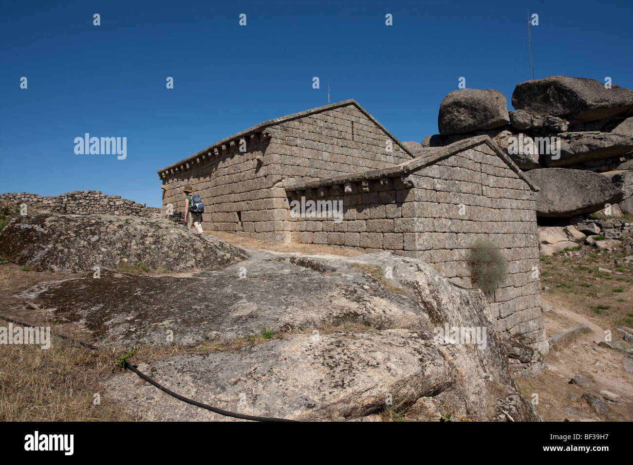 Portugal, Monsanto, Castle, ruins of Medieval fortification and castle ...