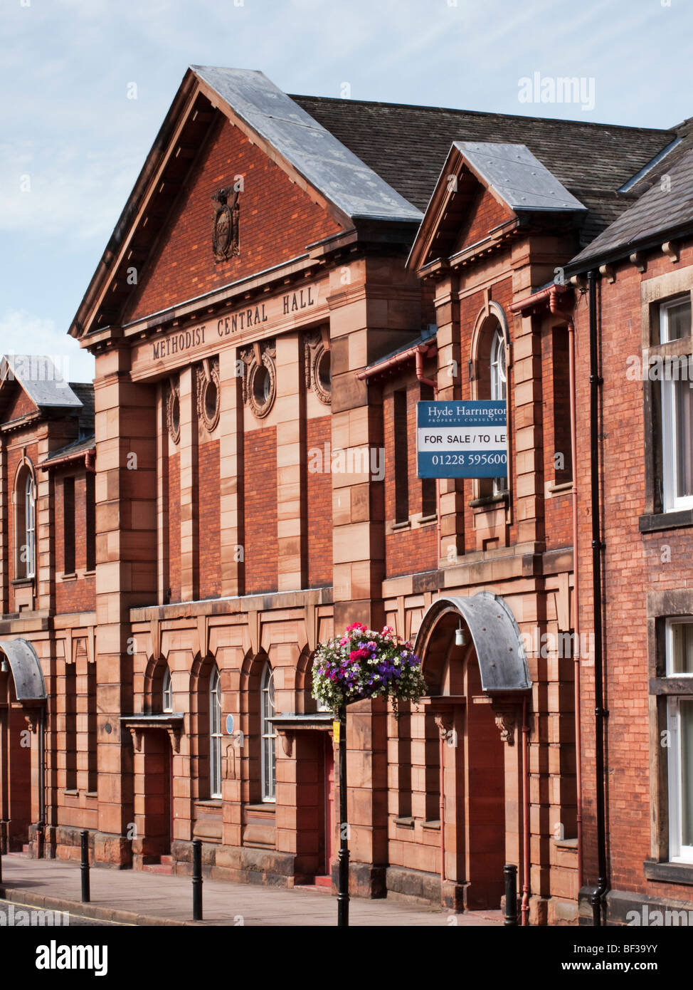 The Methodist Central Hall on Fisher Street in the Cumbrian town of ...