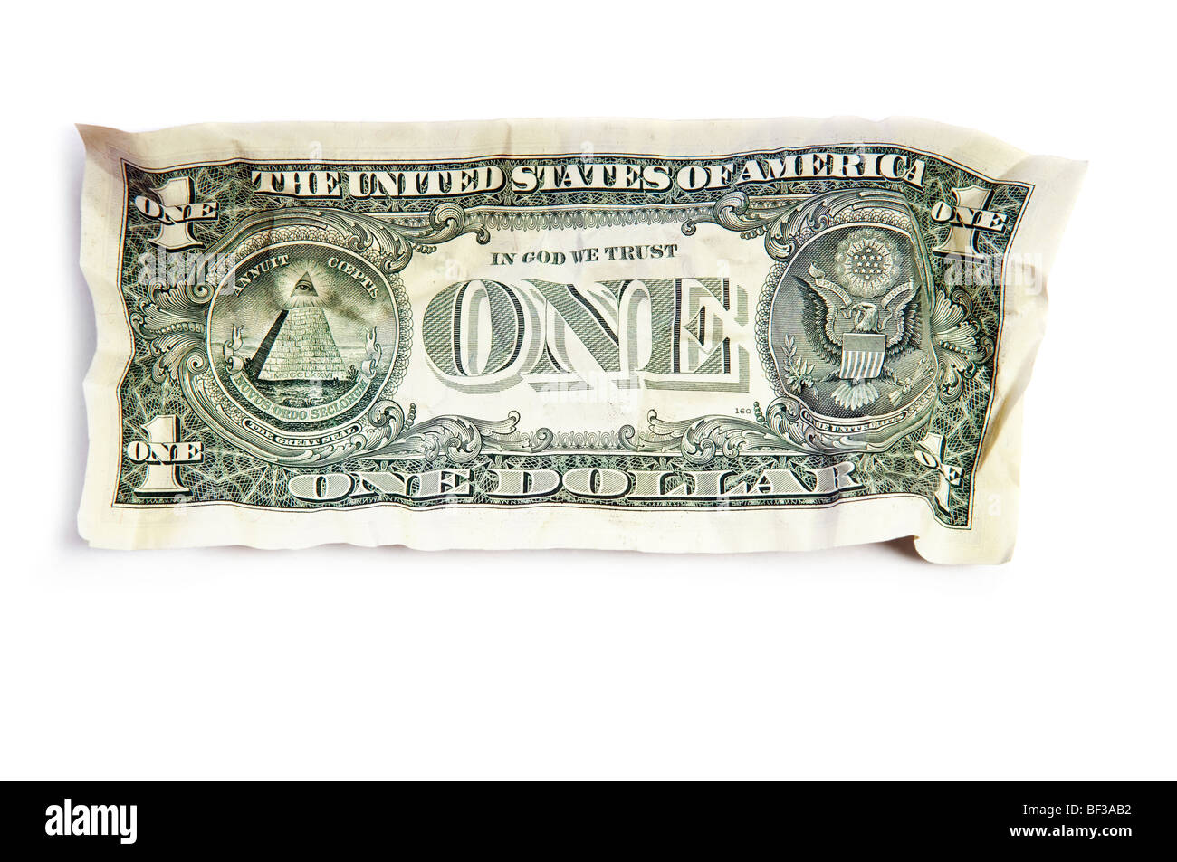 Dollar bills crumpled hi-res stock photography and images - Alamy