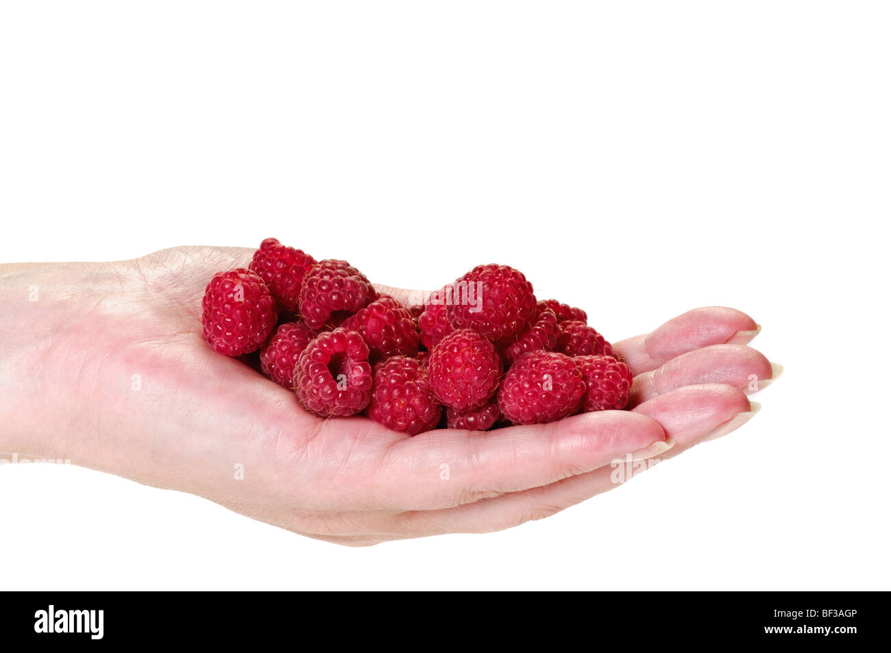 Red raspberries hi-res stock photography and images - Alamy