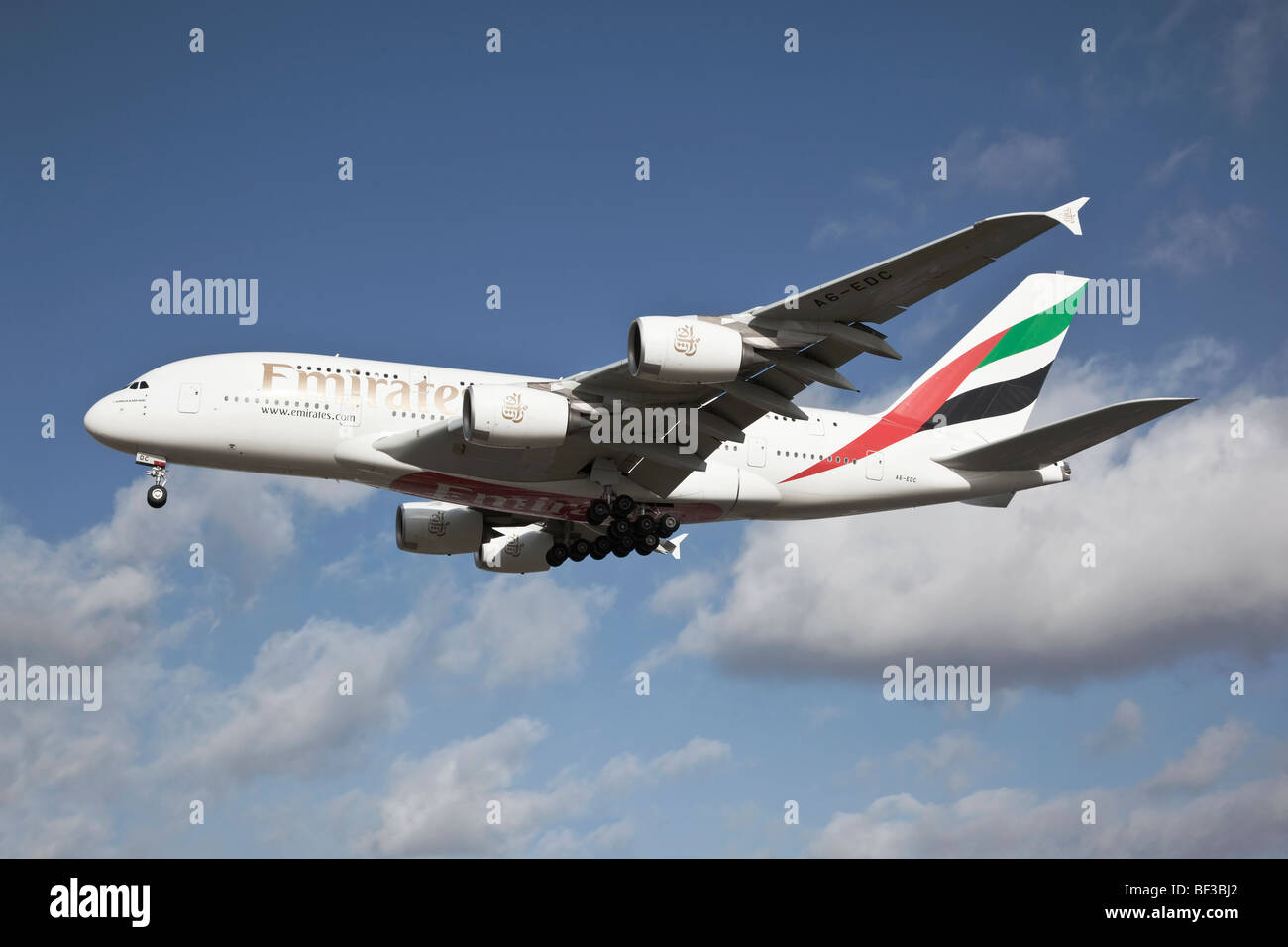 The giant Airbus A380-800 super jumbo Stock Photo - Alamy
