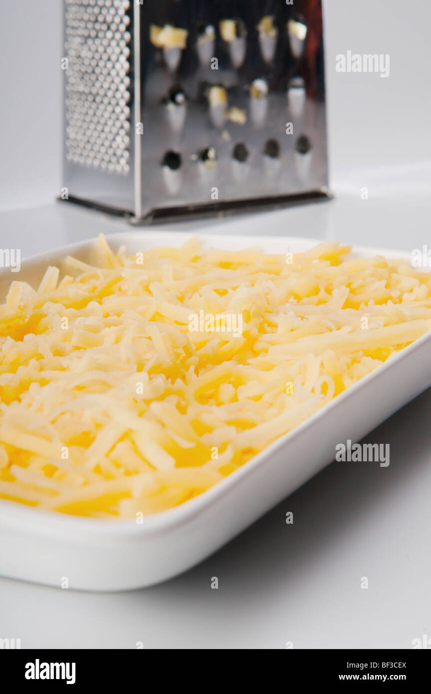 Grated cheese parmesan hi-res stock photography and images - Alamy