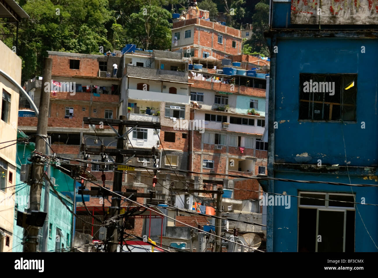 Poor area in rio de janeiro in brazil hi-res stock photography and ...