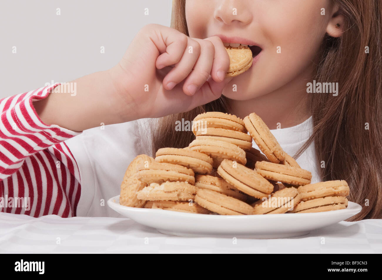 Close up sweet child sitting hi-res stock photography and images - Alamy
