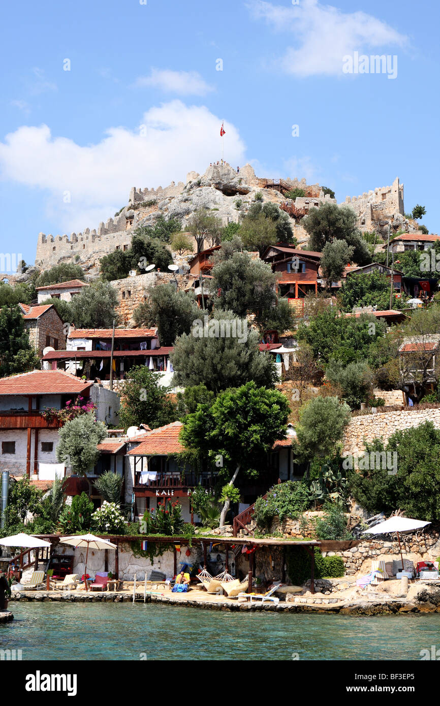 Simena Castle Kekova Turkey Stock Photo - Alamy