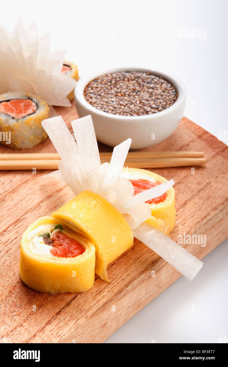 Close up sushi seeds in bowl hi-res stock photography and images - Alamy