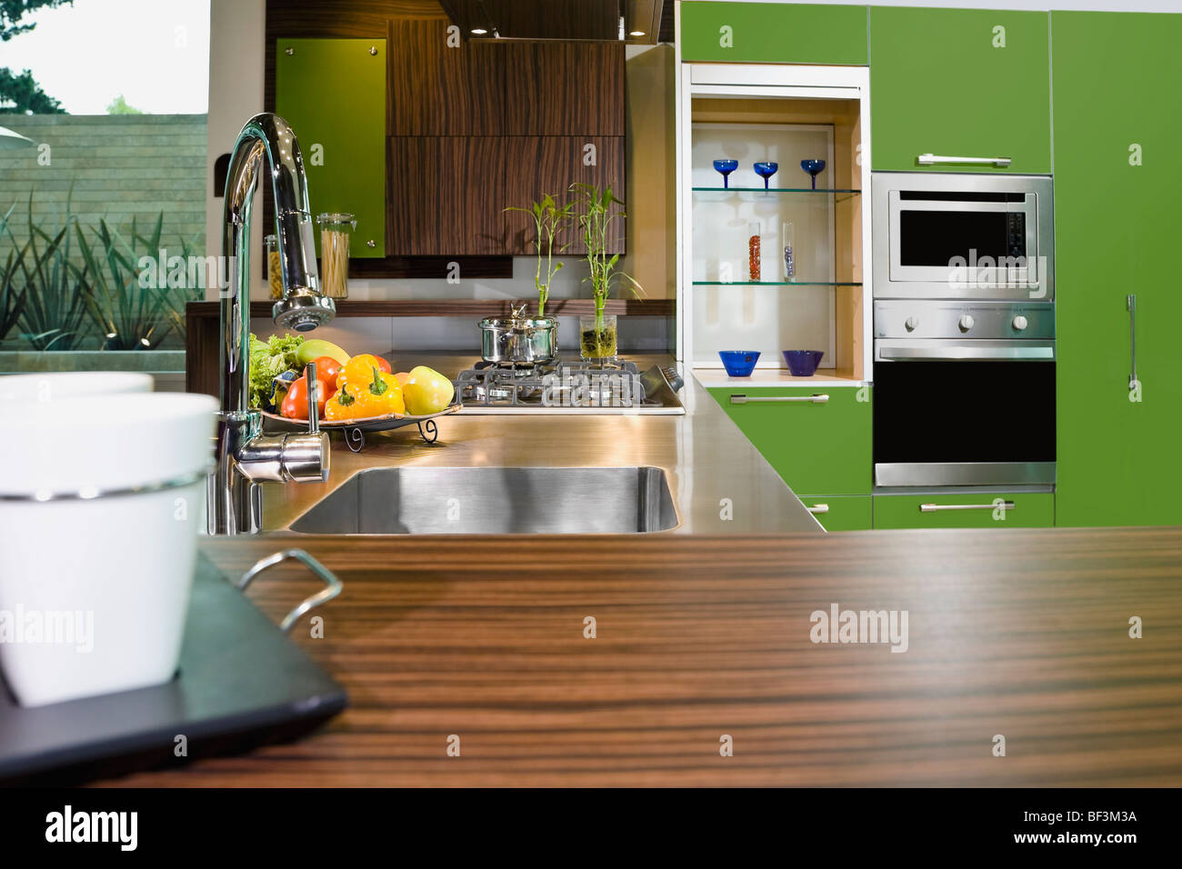 Interiors of the kitchen Stock Photo - Alamy
